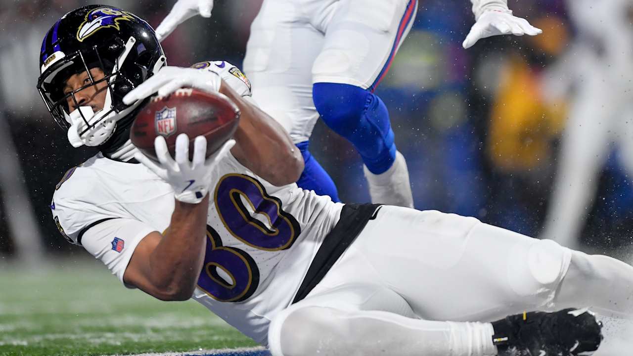 Isaiah Likely Brings in 24-yard Touchdown | Highlight: Ravens vs. Bills ...