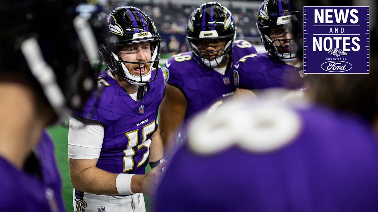 Ravens Have Faith in ‘Pro’s Pro’ Cooper Rush | News & Notes