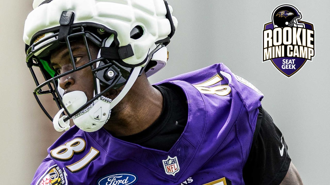 First Look at Ravens Rookie WR Devontez Walker