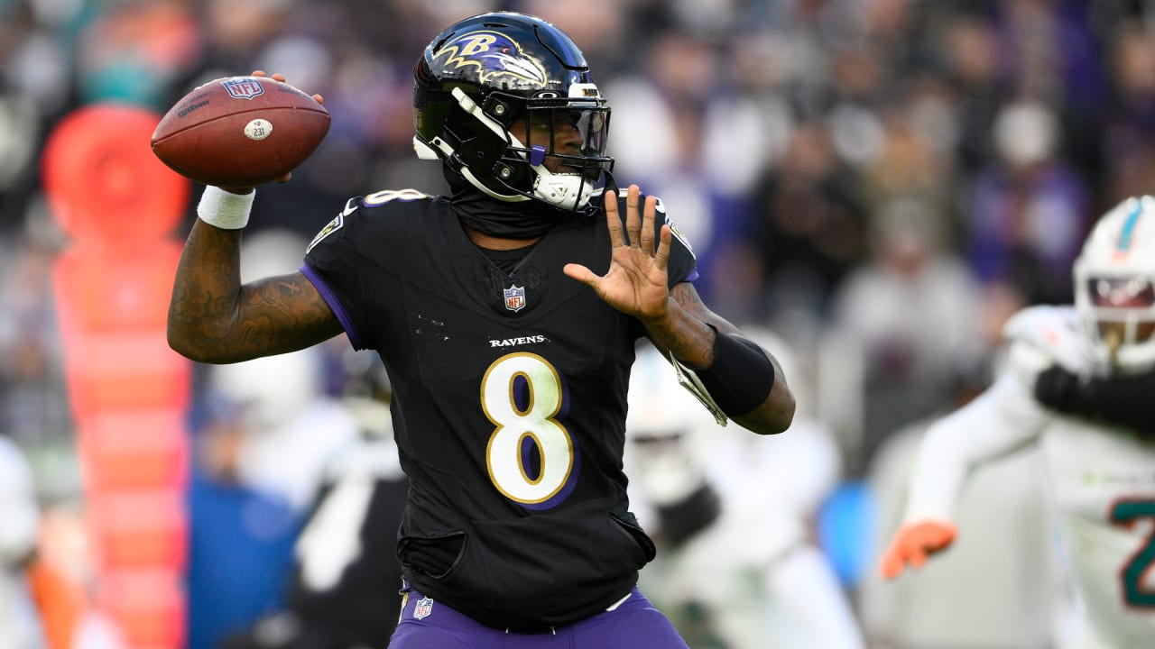 Ravens Blow Out Dolphins, 56-19, to Win AFC North | Full Highlights ...