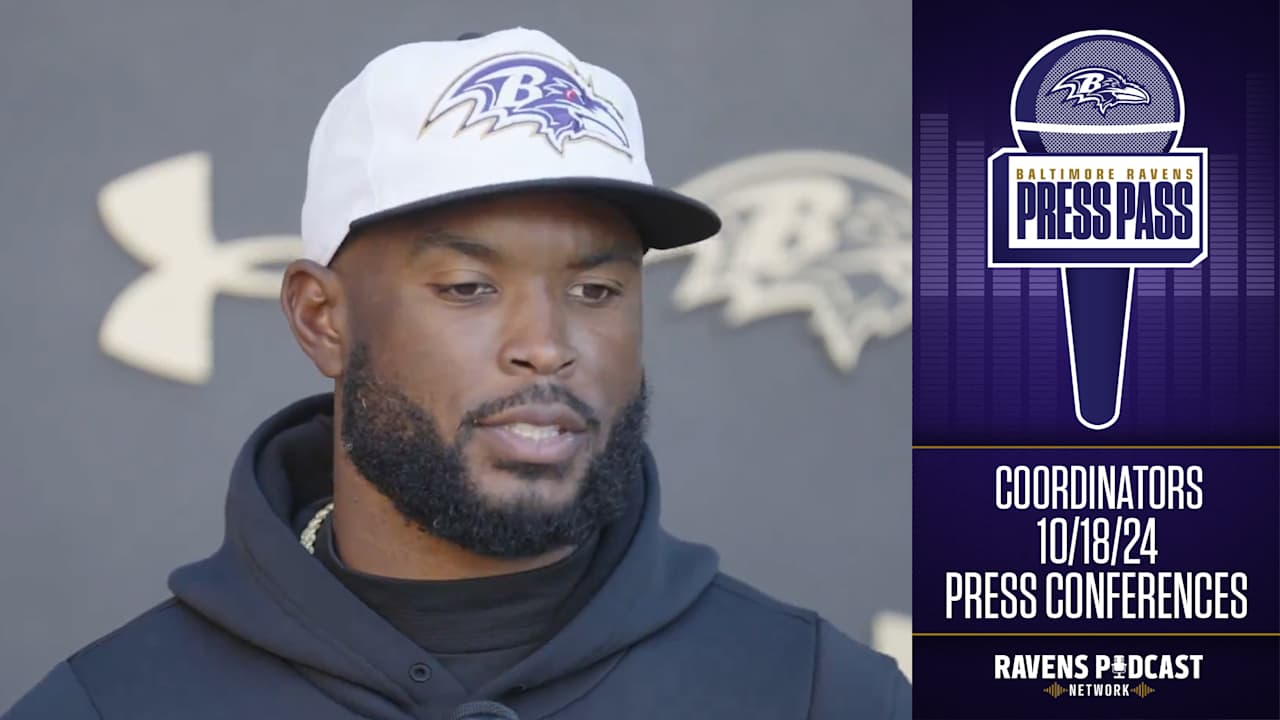 Coordinators: Ravens Press Conferences 10/18/24