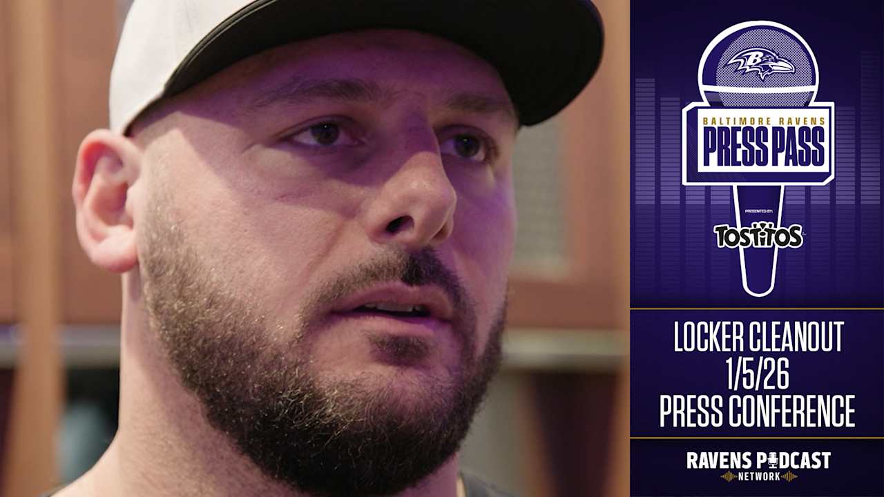 Locker Cleanout: Ravens Press Conferences 1/5/26