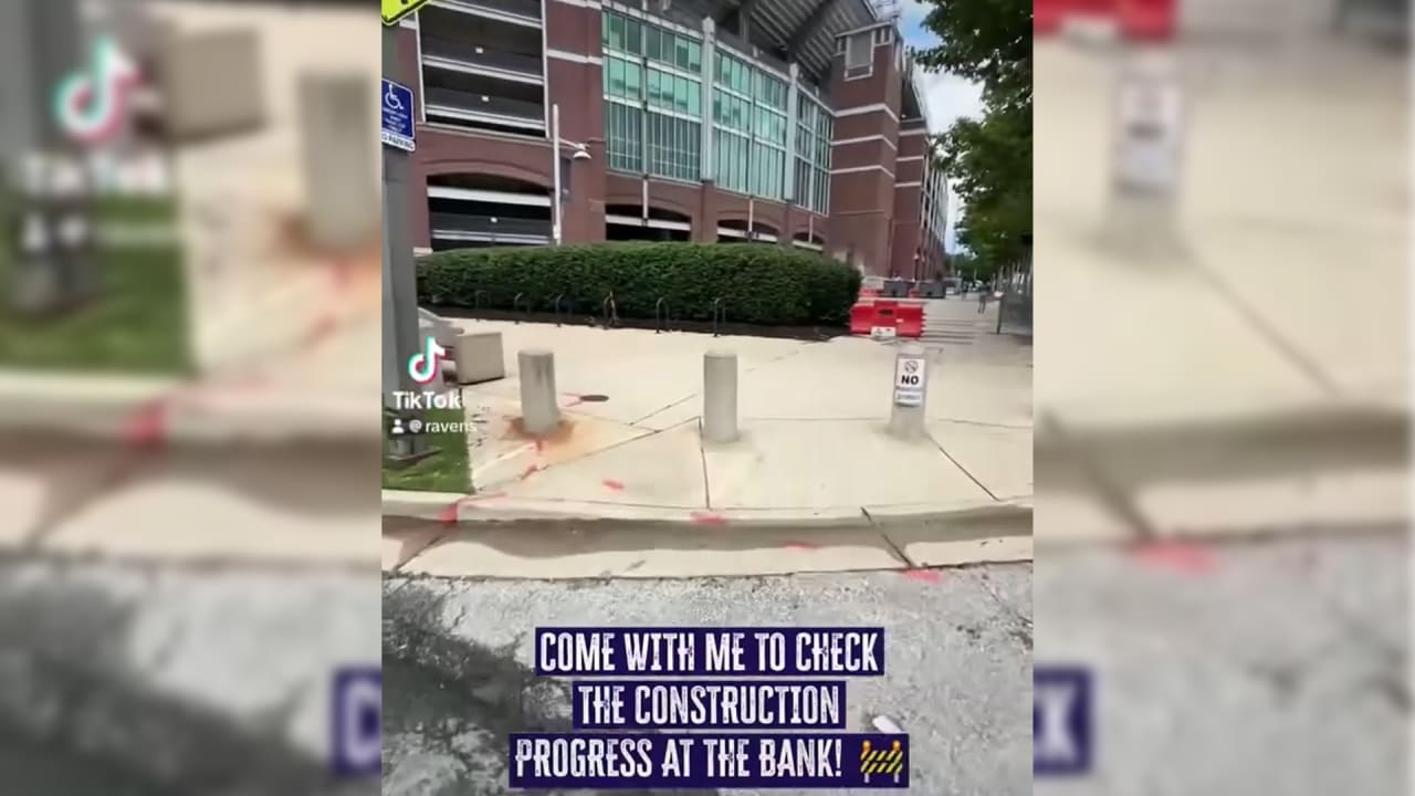 Tour of M&T Bank Stadium Construction Phase 1