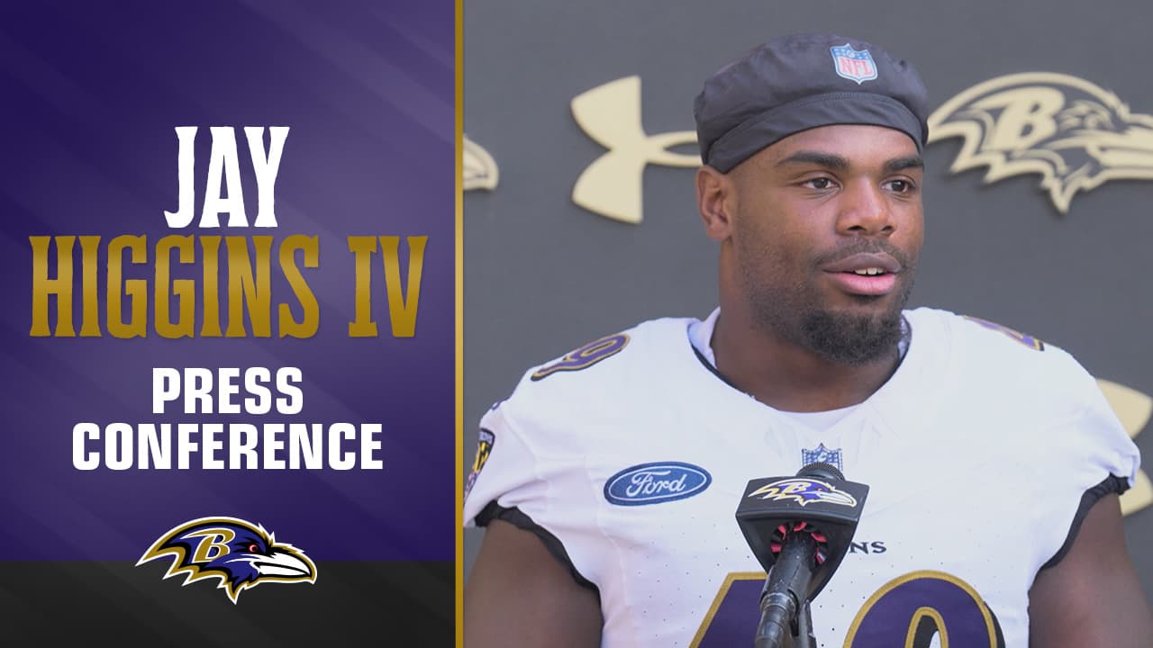 Jay Higgins IV on His Unique Journey to Make the 53-Man Roster | Ravens ...