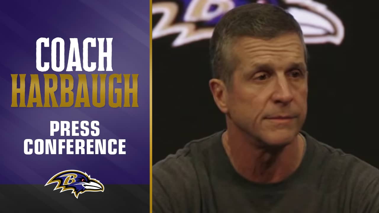 John Harbaugh on Lamar Jackson's Injury | Ravens Press Conference