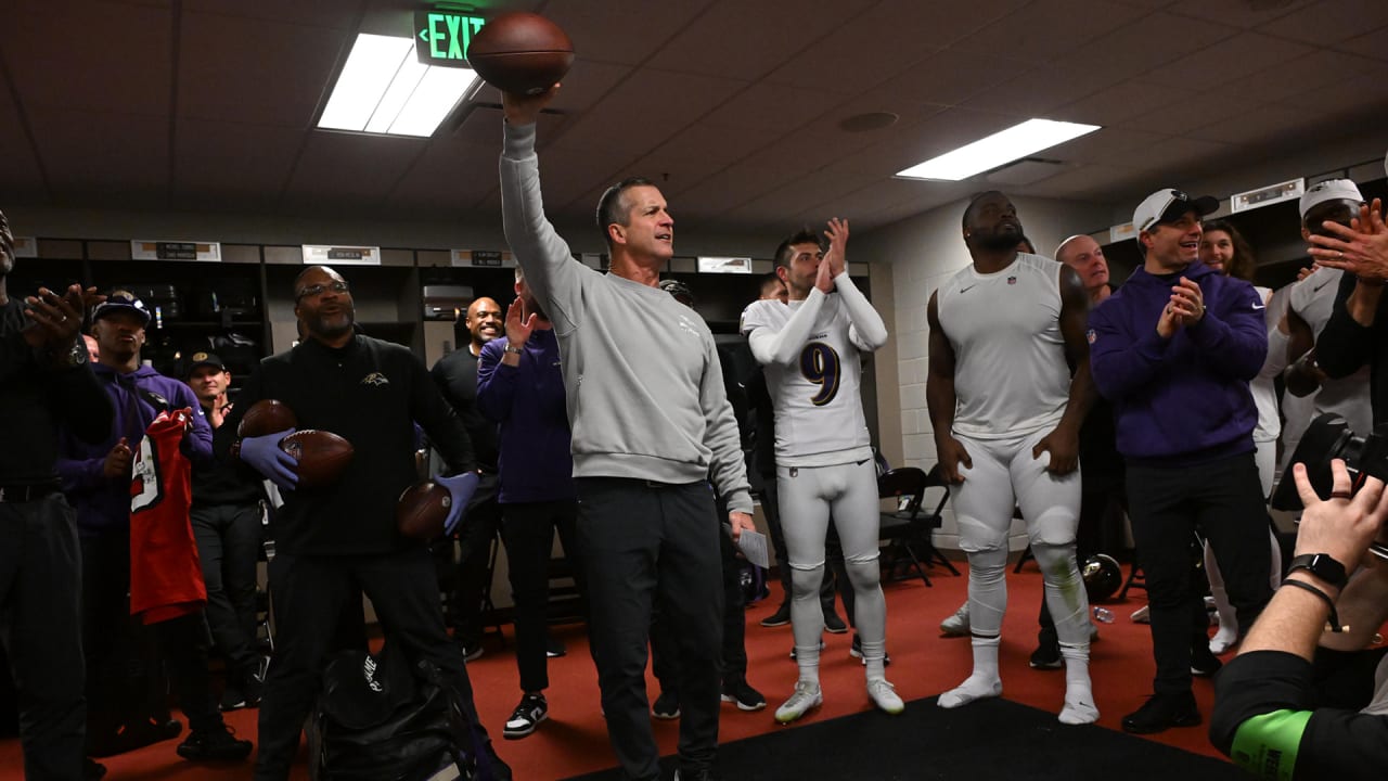 MVP Chants Break Out in Ravens Locker Room After Christmas Win in San ...