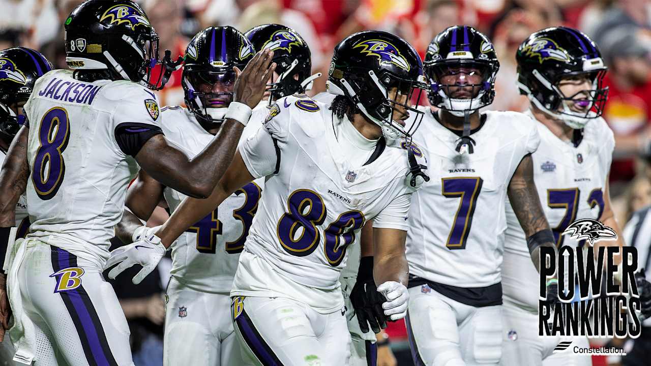 Ravens Ranked Top 5 Despite Loss to Chiefs | NFL Power Rankings, Week 2