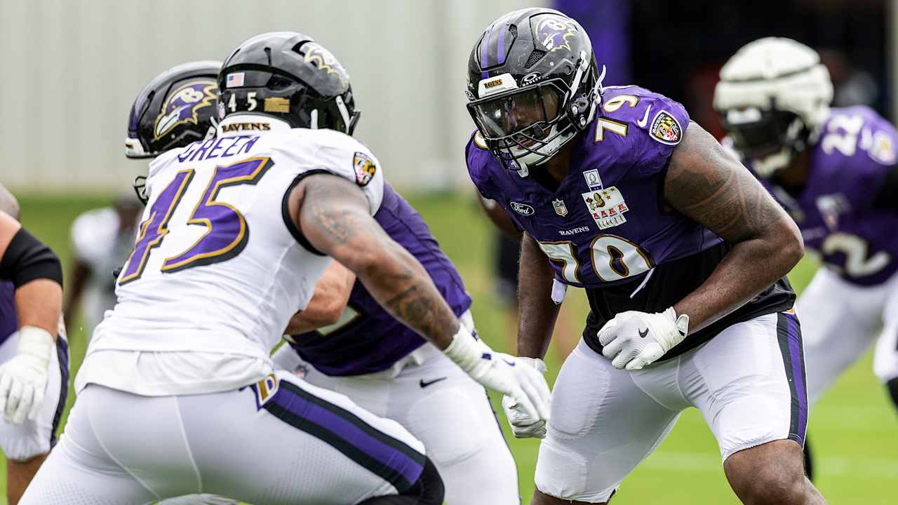 Photos: Ravens Get Ready for Home Opener vs. Browns