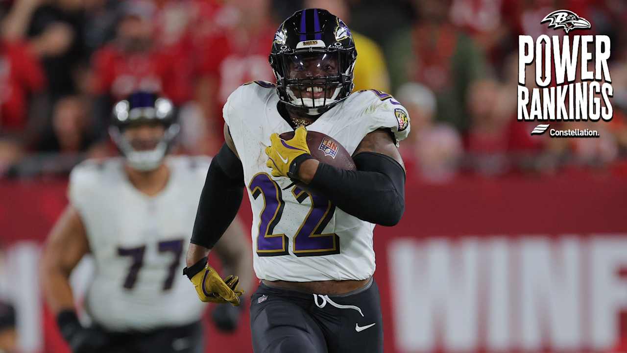 Ravens Still Not No. 1 After Fifth Consecutive Win | Power Rankings