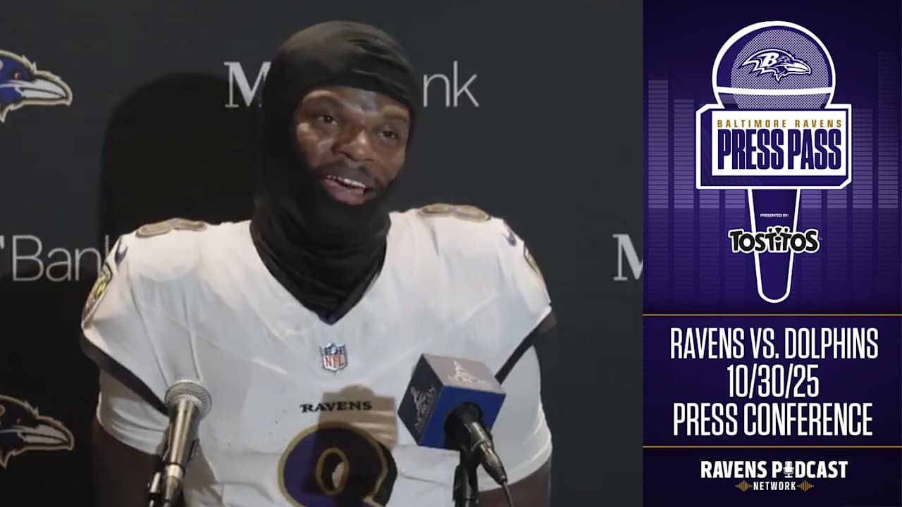 Ravens vs. Dolphins Week 9 Postgame Press Conferences