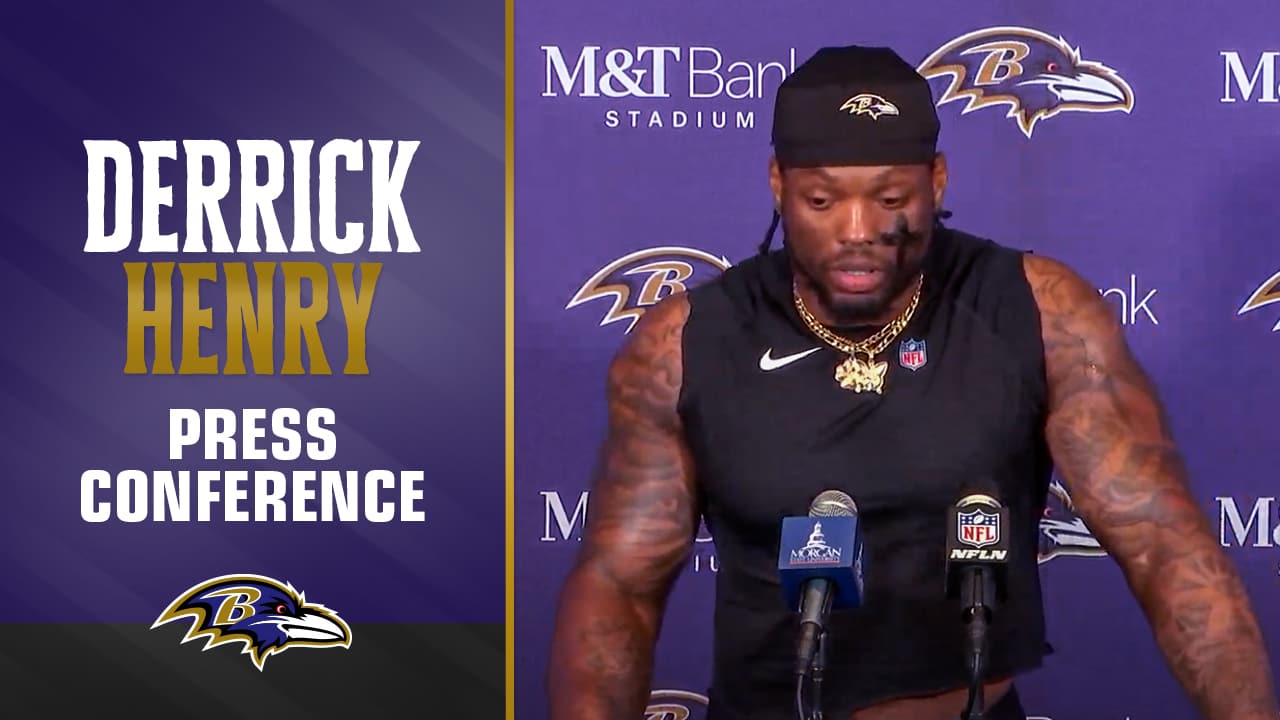 Derrick Henry: It's Still a Long Season | Ravens Press Conference