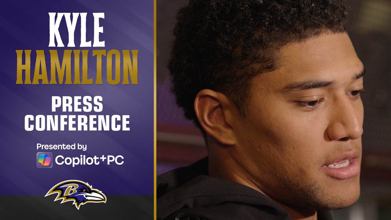 Kyle Hamilton on Thursday's Game in Miami | Ravens Press Conference