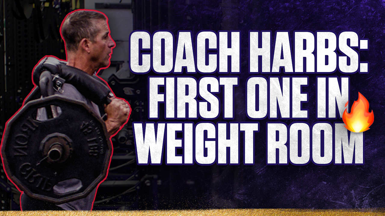 Inside John Harbaugh's Morning Workout | Ravens Wired