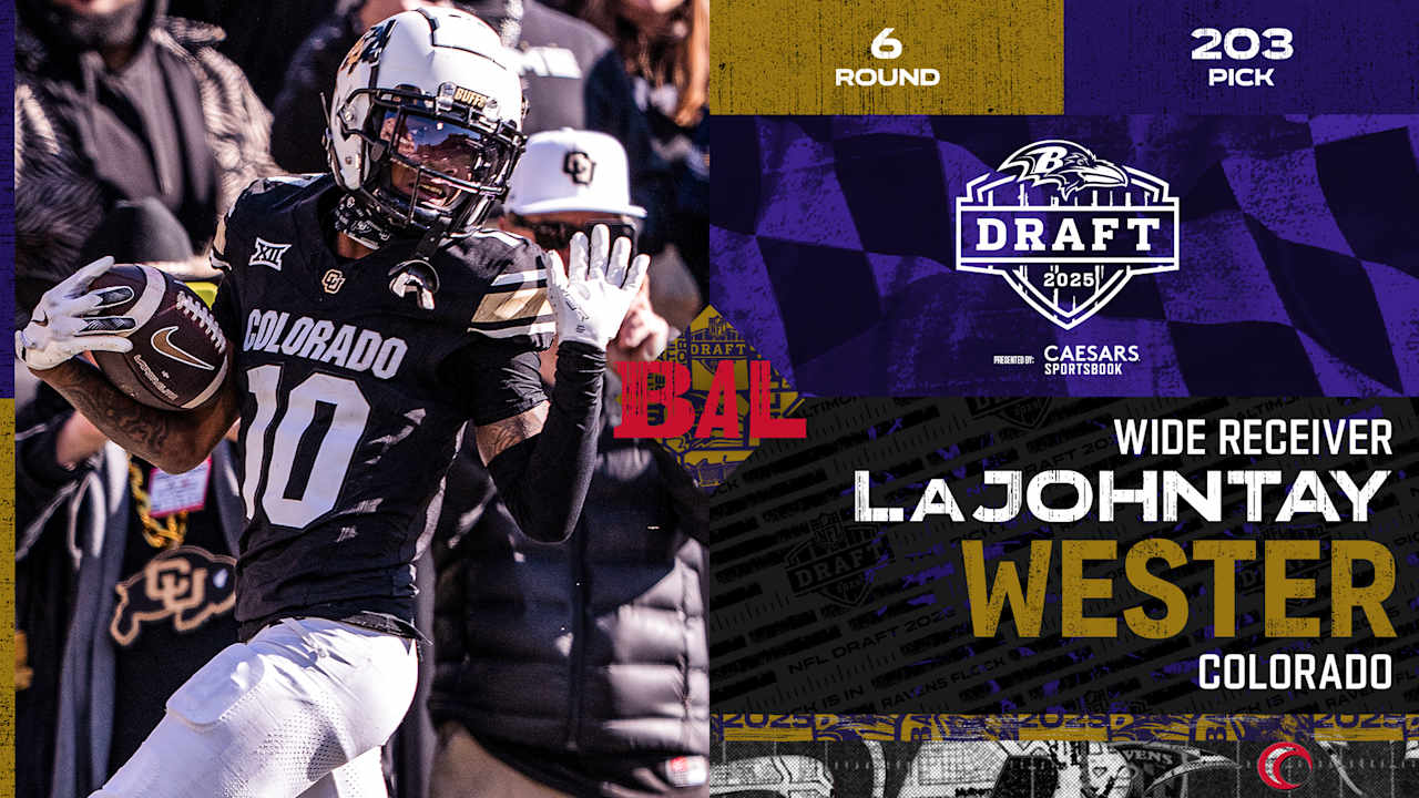 LaJohntay Wester Drafted By Ravens in Sixth Round