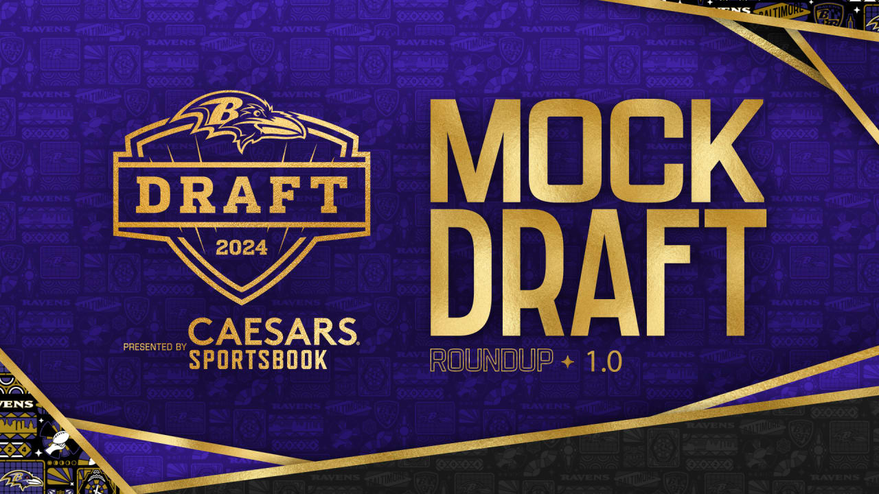 First Look at Potential Ravens Draft Targets | Mock Draft Roundup