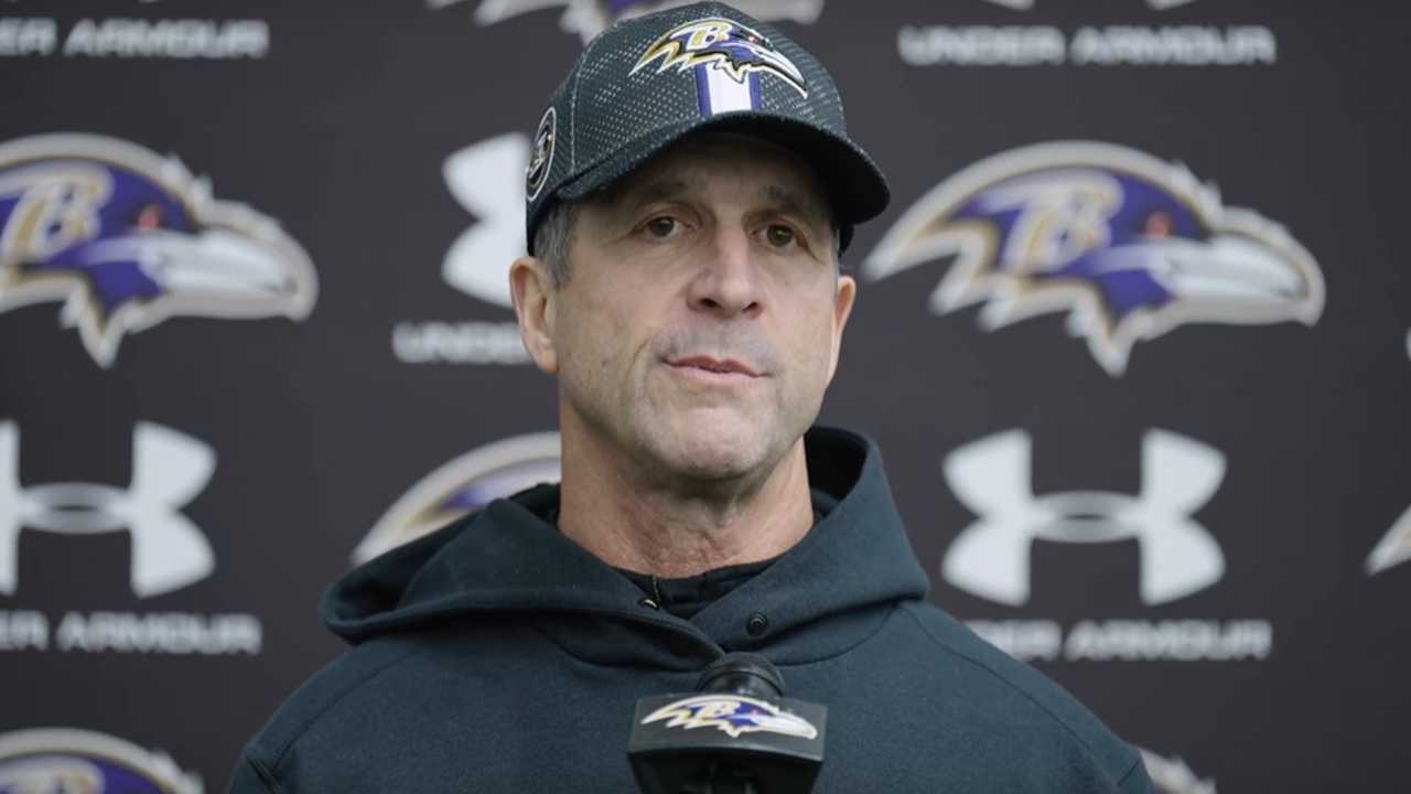 John Harbaugh Talks About Playing on Christmas | Ravens Press Conference