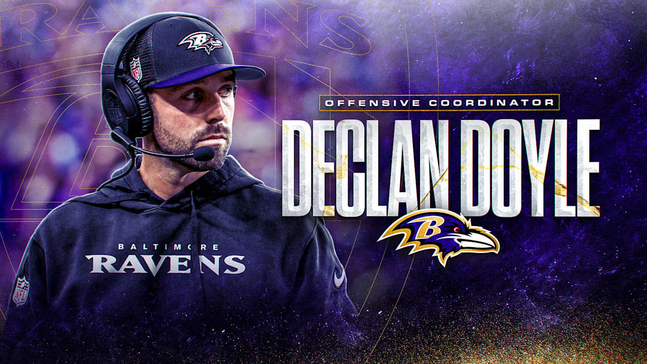 Ravens Hire Declan Doyle as Offensive Coordinator
