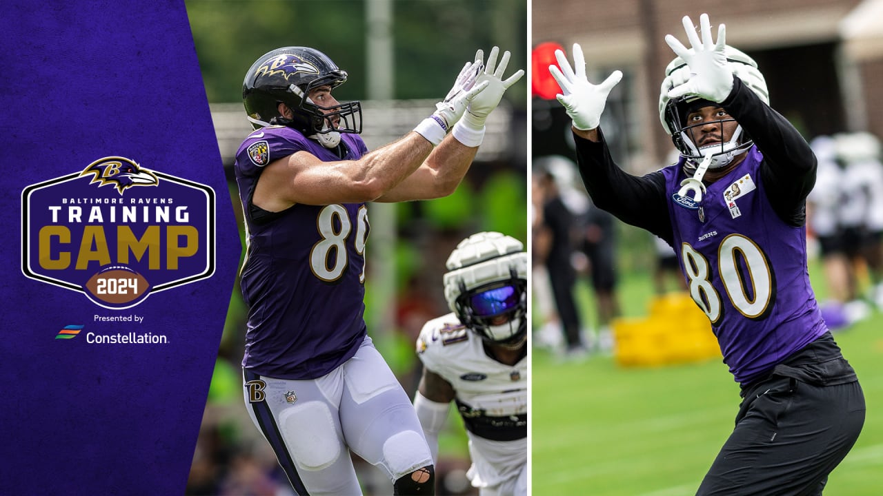 Mark Andrews & Isaiah Likely Ravens Training Camp Highlights