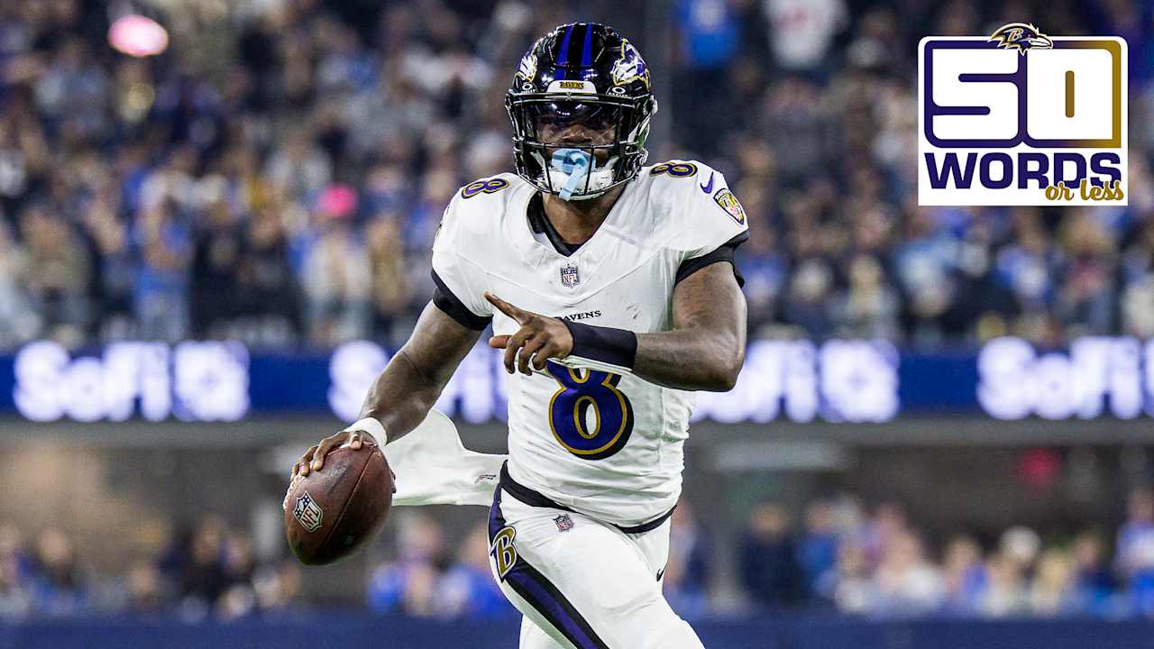 The Ravens’ Singular Focus After Bye | 50 Words or Less