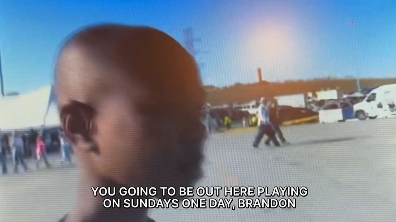 This Full Circle Dallas Moment Gave Brandon Stephens Goosebumps