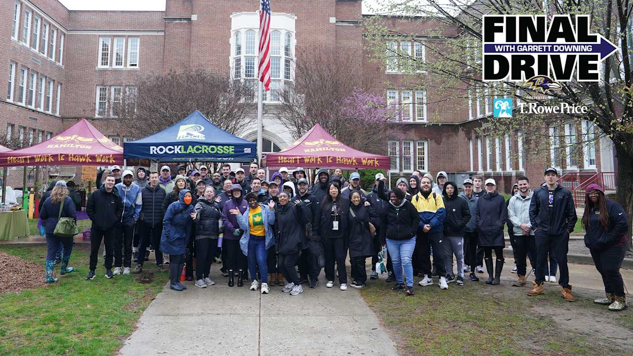 Ravens Help a Baltimore School for Earth Day | Final Drive