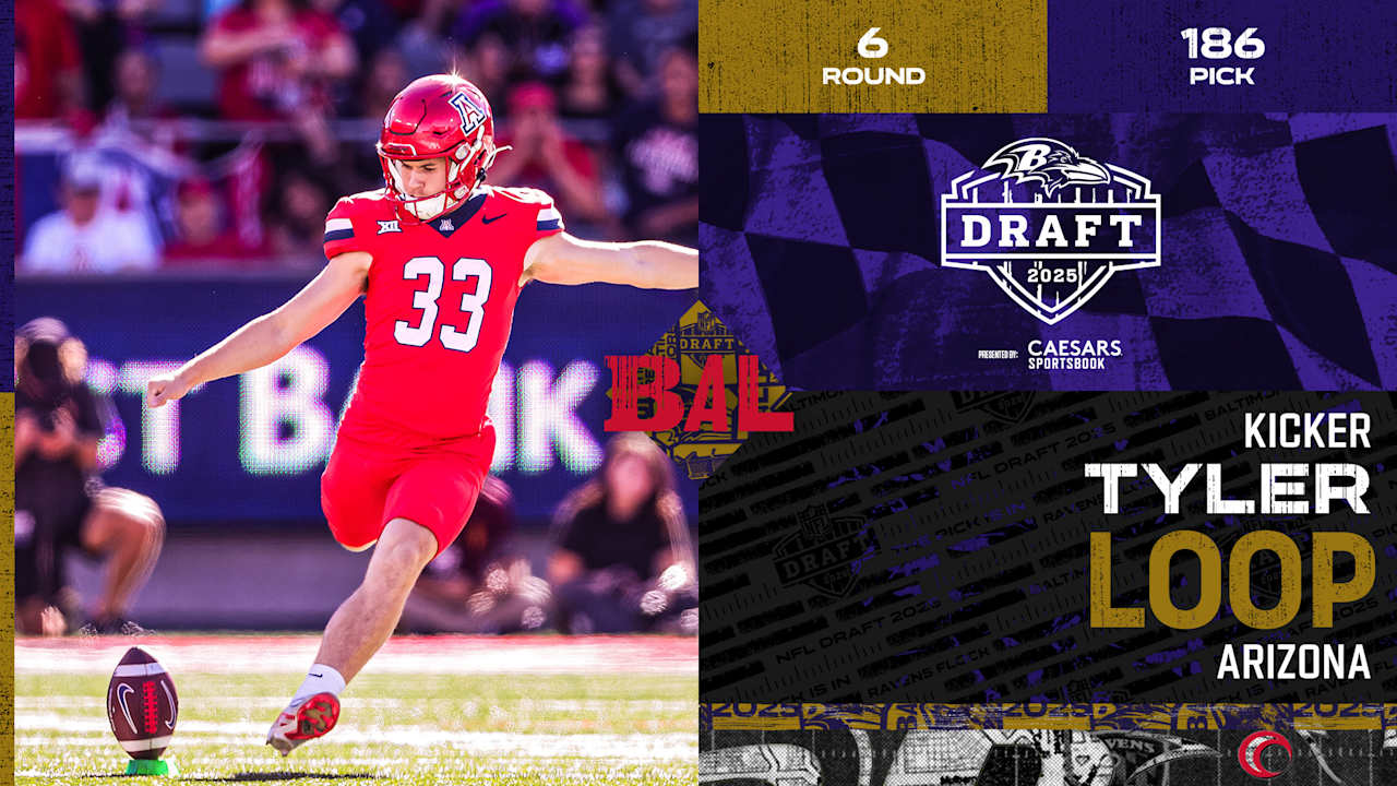 Ravens Draft Kicker Tyler Loop in Sixth Round (No. 186)