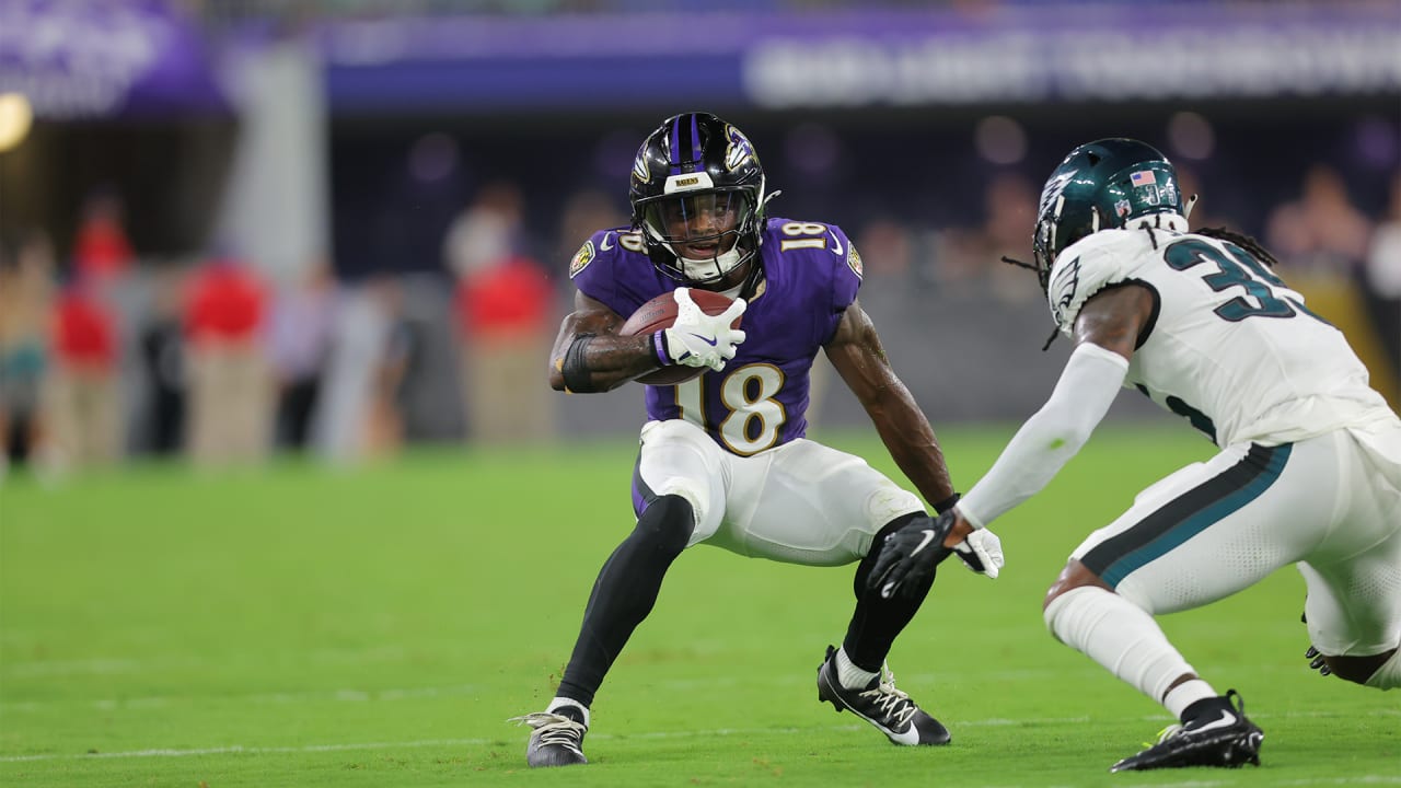 Dayton Wade Spins to Convert Clutch Fourth Down | Ravens Highlight