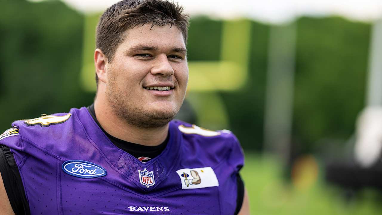 Two Ravens Offensive Linemen, One D-Lineman Return to Ravens Practice ...