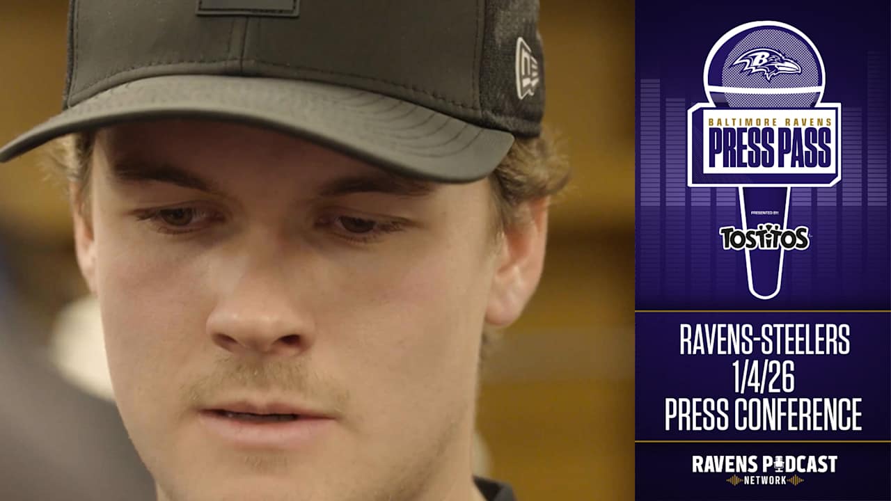 Ravens vs. Steelers Week 18 Postgame Press Conferences