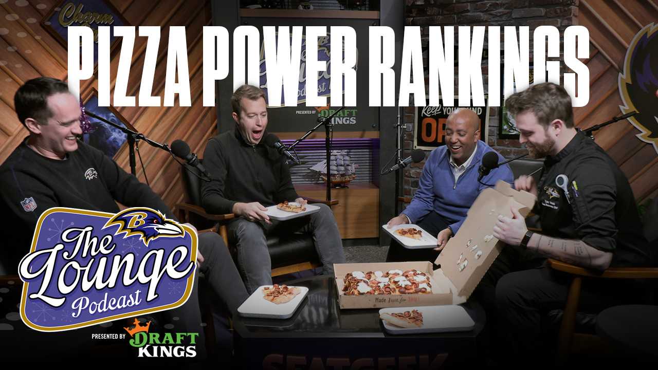 Pizza Power Rankings | The Ravens Lounge Podcast