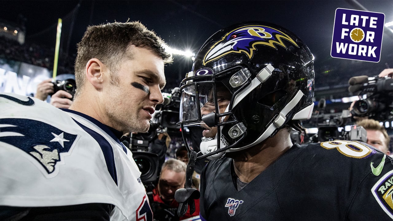 Tom Brady and Peyton Manning Call Lamar Jackson a Top 5 QB | Late for Work