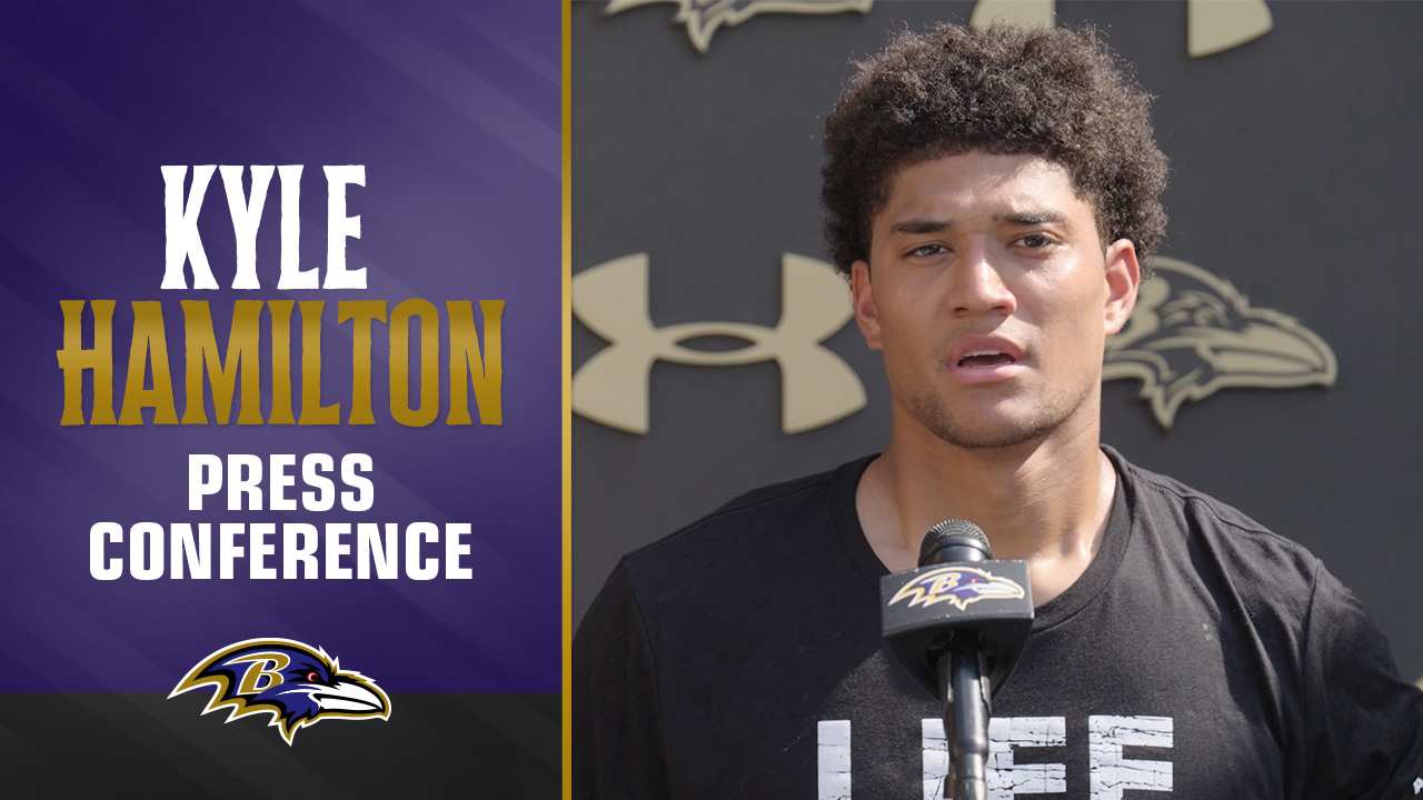 Kyle Hamilton: Newcomers are Bringing a New Energy During Training Camp ...