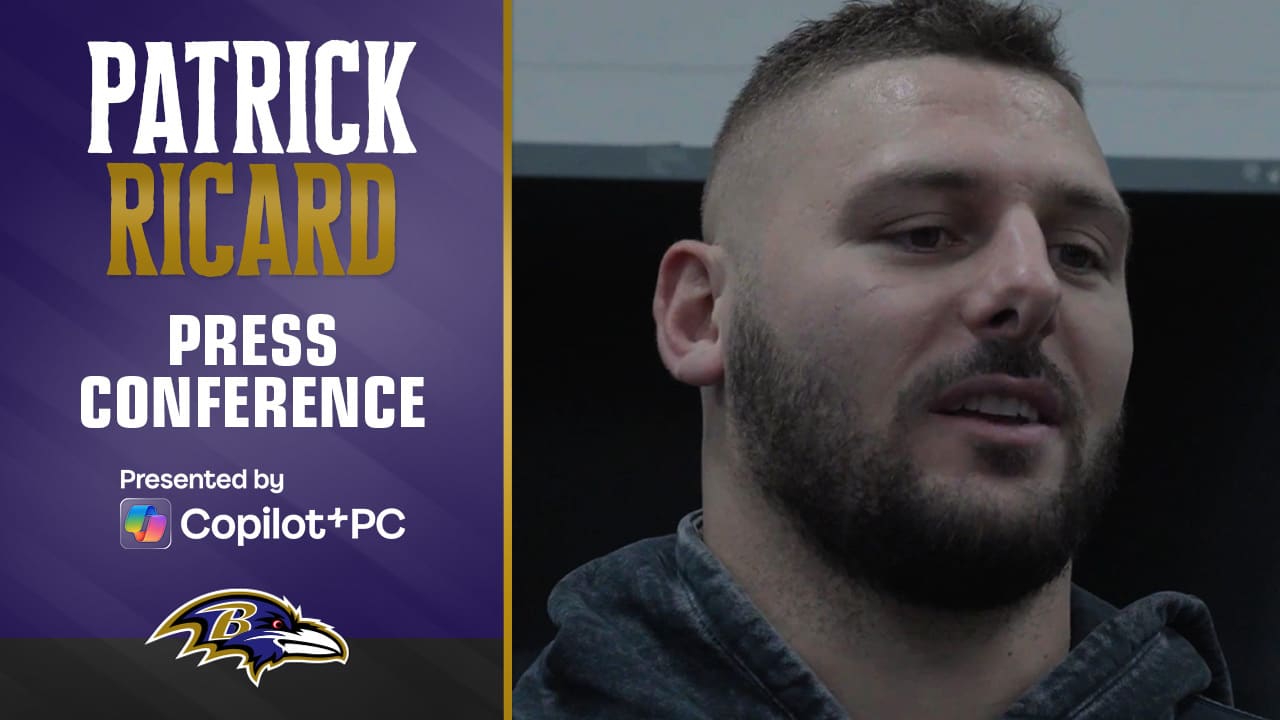 Patrick Ricard: We All Know How Important Mark Andrews Is | Ravens ...