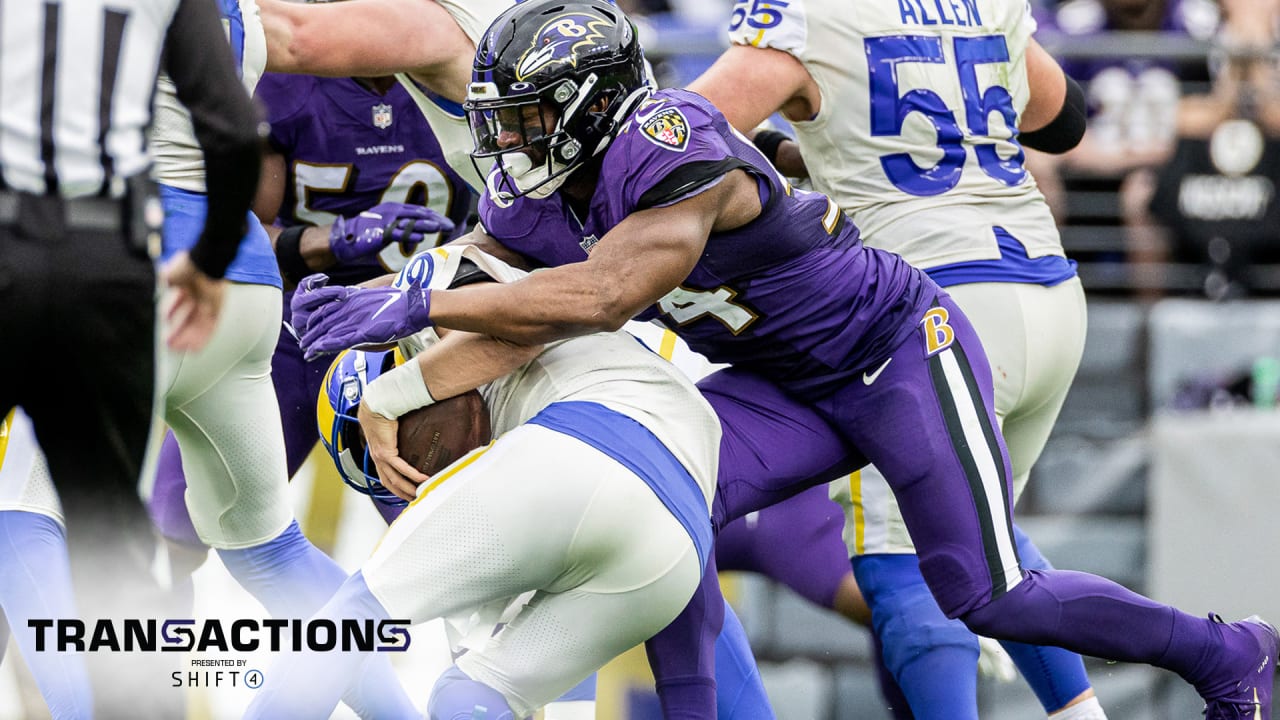 Ravens Release Tyus Bowser in Cap-Savings Move