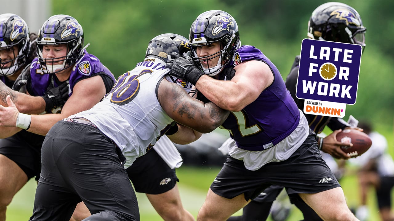 Pundit ‘Truly Surprised’ By Ravens’ Plan at Offensive Line | Late for Work