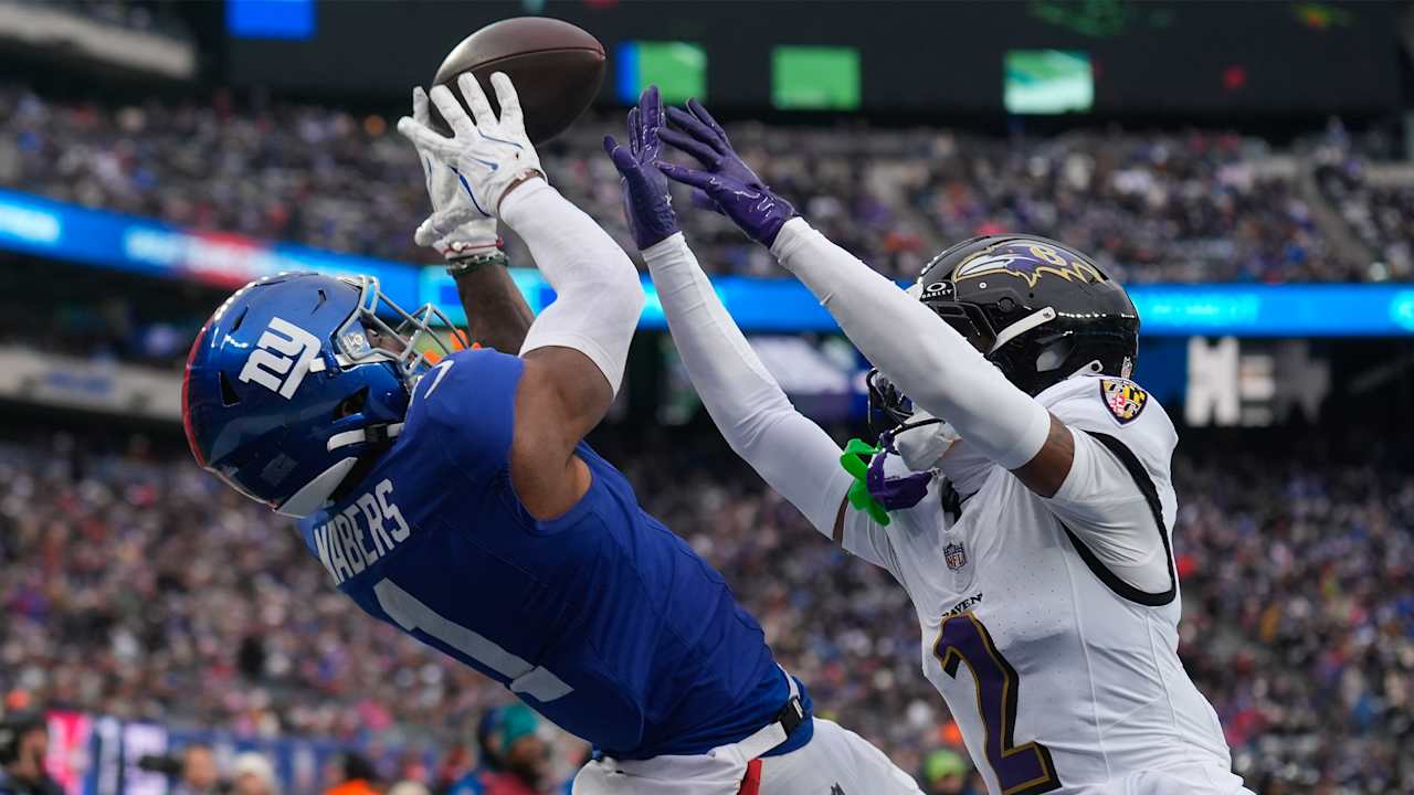 Nate Wiggins Wins 1-on-1 End Zone Fade vs. Malik Nabers | Highlight ...