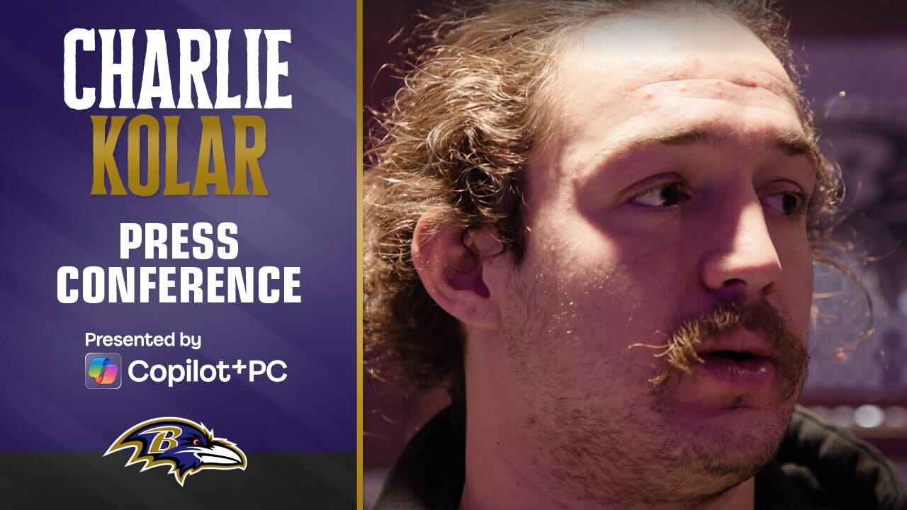Charlie Kolar: We Underperformed | Ravens Press Conference