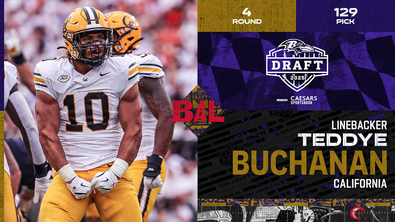 Ravens Select Linebacker Teddye Buchanan in Fourth Round
