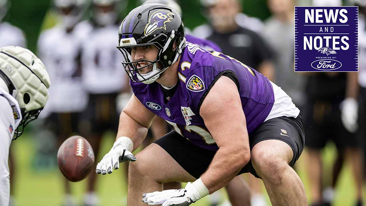 Ravens Want a Clear Winner in Left Guard Battle | News & Notes