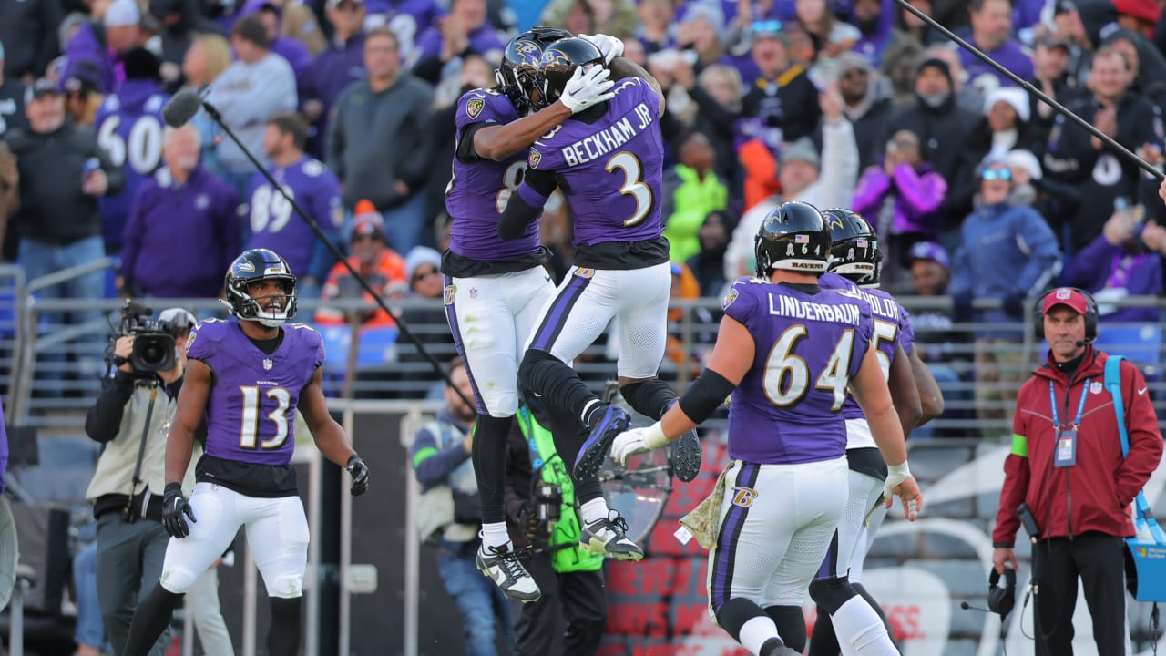Odell Beckham Jr. Burns Browns With Slant Touchdown | Ravens-Browns ...