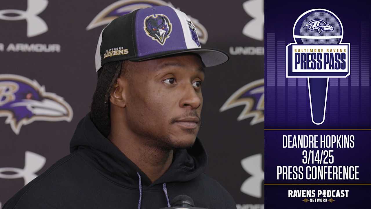 DeAndre Hopkins: Ravens Press Conference 3/14/25