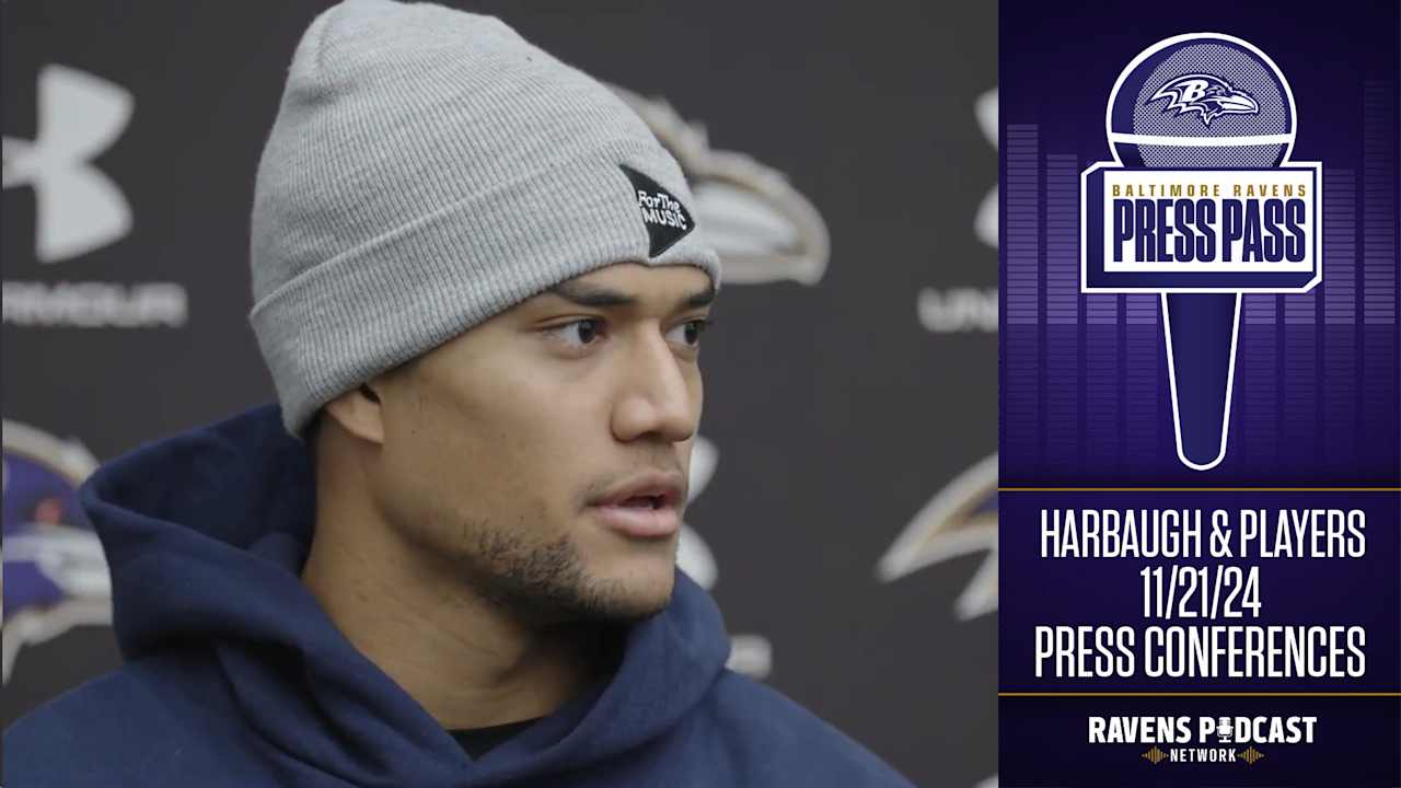 Jackson, Hamilton & More: Ravens Press Conferences 11/21/24