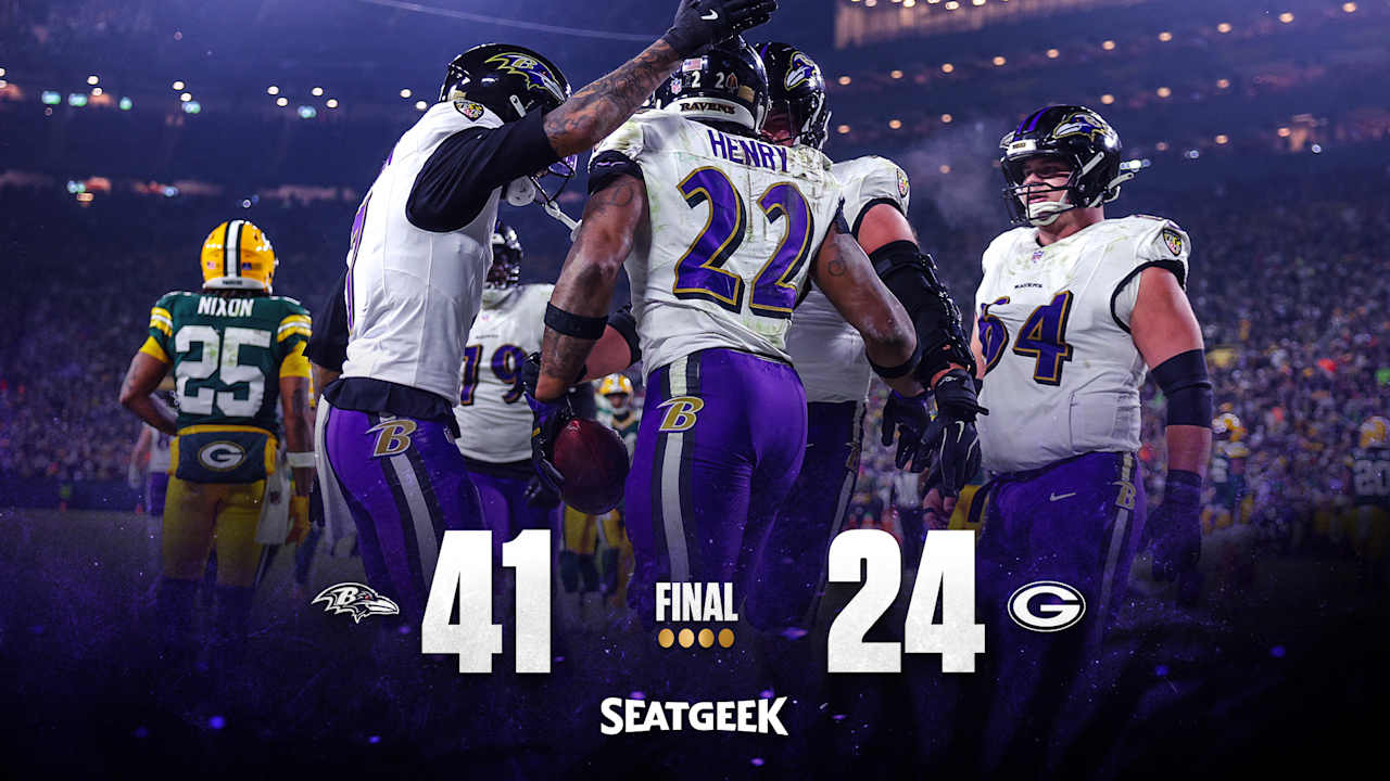 Ravens Dominate Packers with Historic Rushing Performance | NFL 2025 ...