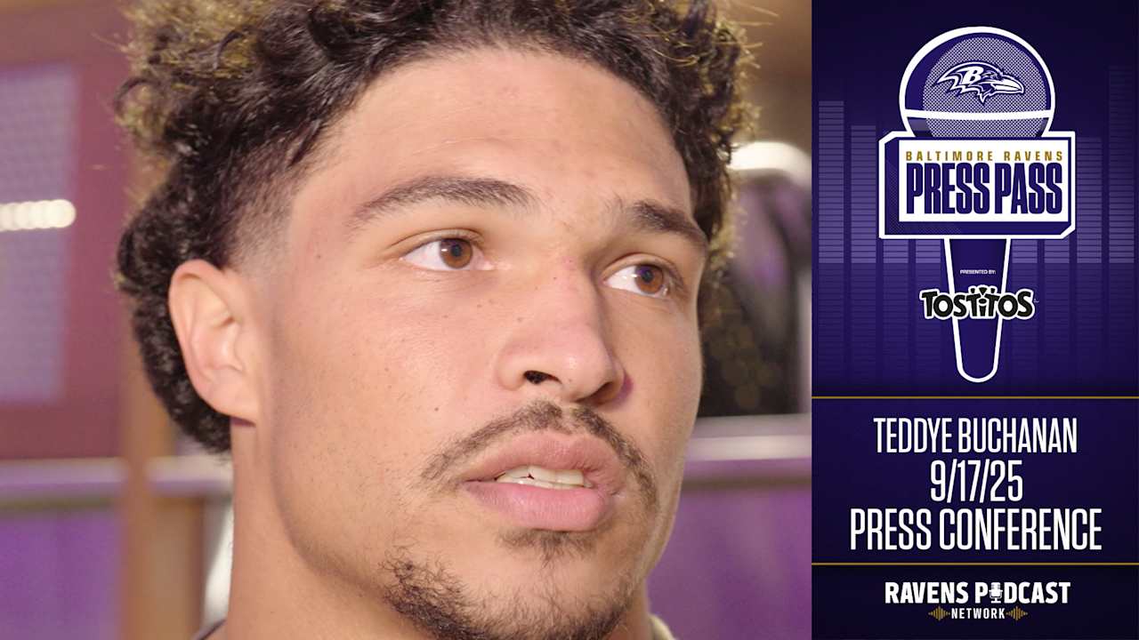 Teddye Buchanan & Odafe Oweh: Ravens Press Conferences 9/17/25
