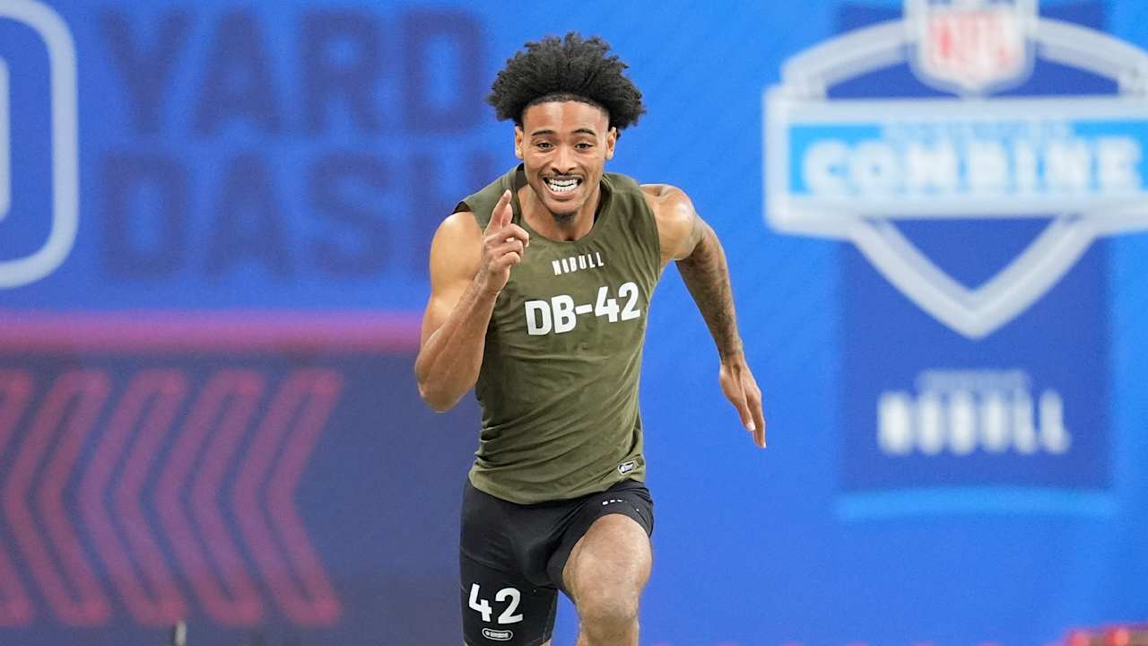 Nate Wiggins Runs Blazing 40-Yard Dash