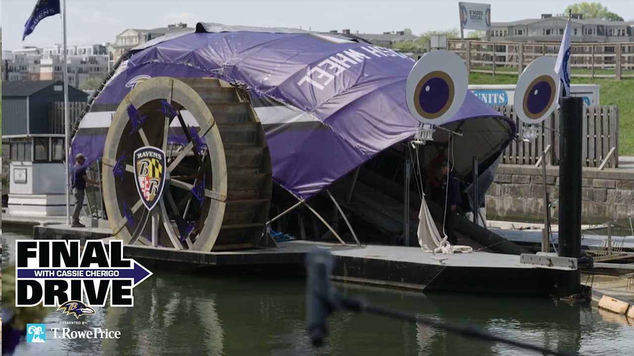 Ravens Debut Mr. Trash Wheel in Baltimore | Final Drive