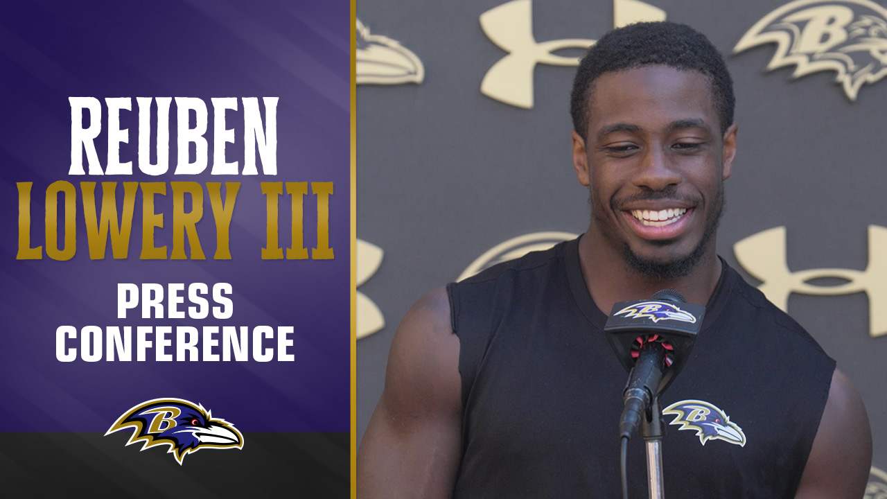 Reuben Lowery III on Making the Ravens' 53-Man Roster | Ravens Press ...
