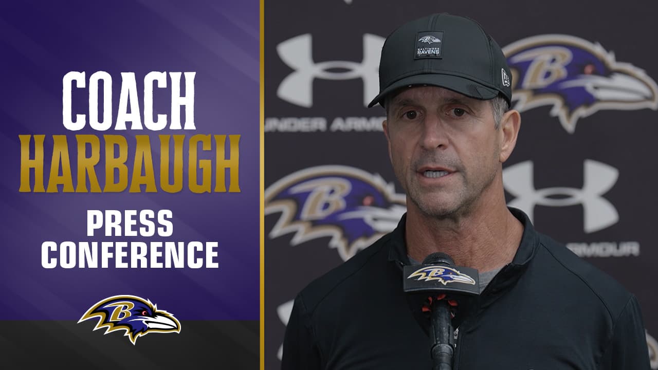 John Harbaugh: I Feel Very Confident That We're Going to Improve ...