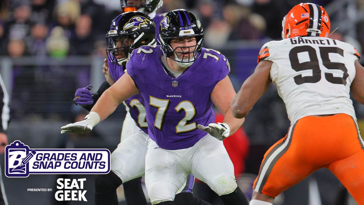 Andrew Vorhees Impresses Filling in for Patrick Mekari | Ravens Grades ...