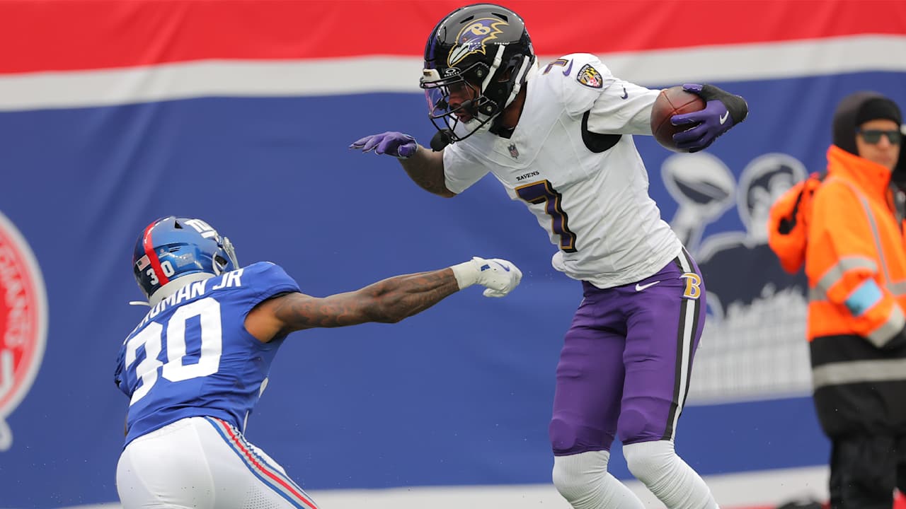 Rashod Bateman’s Breakout Continues Against Giants